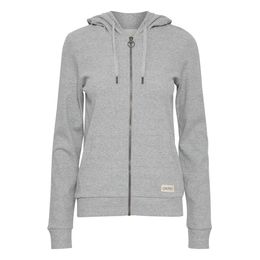 oxmo Zip-Up Hoodie 'Lova' female Grey size XXL