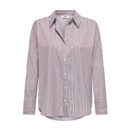 Only Bluse 'ONLOregon' Damen Gr&ouml;&szlig;e XXXL weinrot / wei&szlig;