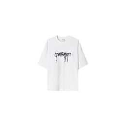 Bershka Shirt 'RACING CARS' male White size XL