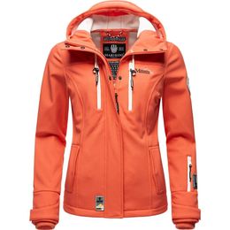Marikoo Jacke 'Kleine Zicke' Damen Größe XS orange / schwarz / weiß