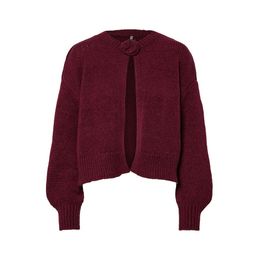 Pieces Knit Cardigan 'PCJelena' female Red size XS