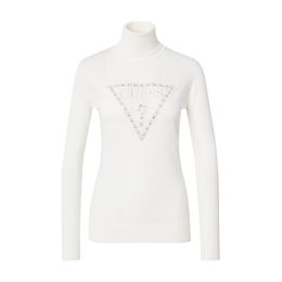 Guess Pullover 'Melanie' Damen Gr&ouml;&szlig;e L silber / wei&szlig;