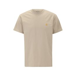 Carhartt Work In Progress Carhartt WIP T-Shirt 'Chase' Herren Gr&ouml;&szlig;e M beige