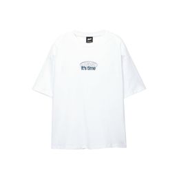 Pull&Bear Pull&bear Shirt 'STWD' male White size L