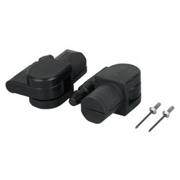 Wentex P&D Drape Support Adapter Kit, für Innovative Systems (rund, 31/36mm), schwarz