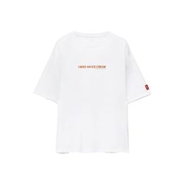 Pull&Bear Pull&bear Shirt 'PACIFIC' female White size S