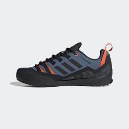 adidas terrex Halbschuh 'Swift Solo 2.0' Herren Größe 42 navy / dunkelorange / schwarz / weiß