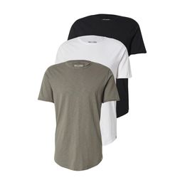 Only & Sons Only & Sons T-Shirt 'ONSBENNE' Herren Gr&ouml;&szlig;e XXL khaki / schwarz / wei&szlig;