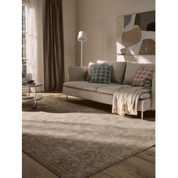 benuta Nest Teppich Lorenzo Beige 120x170 cm - Vintage-Stil Teppich im Used-Look