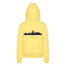 F4NT4STIC Sweater 'Escape Discover the World Asian Town' male Yellow size L