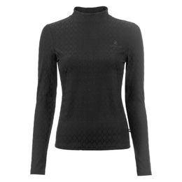 Cavallo Jaquard-Shirt CAVALRABIA schwarz Damen 40