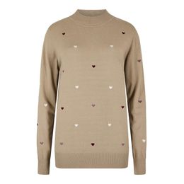 Apricot Pullover Damen Größe S stone / hellpink / burgunder / weiß