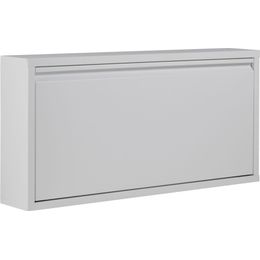 Schuhschrank SPINDER DESIGN "Billi", weiß, B:75cm H:37,5cm T:12,5cm, Metall, Schränke, Metall, Breite 75 cm