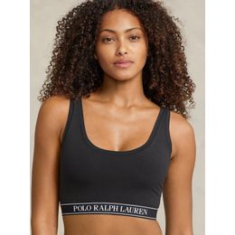 Polo Ralph Lauren Bustier 'Built Up Bralette' Damen Gr&ouml;&szlig;e 75 schwarz / wei&szlig;