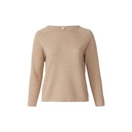 QS Pullover Damen Gr&ouml;&szlig;e XXL champagner