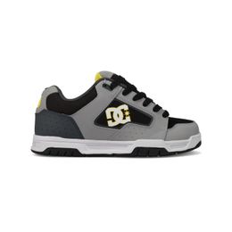 DC Shoes Herren Sneaker "DC Coiler", Gr. 12grau, grau, schwarz, Obermaterial:42.52% Leder, 34.74% Synthetikmaterial, 22.74% Polyester;, Schuhe