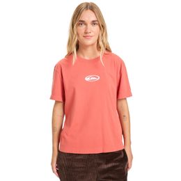 Quiksilver Damen T-Shirt "Standard"mineral rot, Gr. L, Obermaterial: 100% Baumwolle;, Shirts