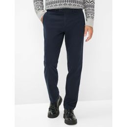 Brax Herren Flatfronthose Style EVANS NAVY, dunkelblau, Gr. 26