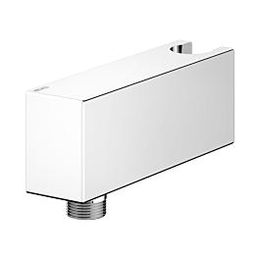 KEUCO Schlauchanschluss meTime_Spa 59993010000 mit Wandhalter, chrom