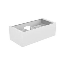 KEUCO Edition 11 Unterschrank 31351370100 105 x 35 x 53,5 cm, mit LED, Strukturlack Trüffel