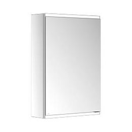 KEUCO Royal Modular 2.0 Spiegelschrank 800011050100000 500 x 700 x 160 mm, ohne Steckdose, Wandvorbau, 1-türig, beleuchtet, links