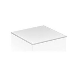KEUCO Edition 11 Abdeckplatte 31324119000 105,2 x 3 x 52,4 cm, Kristallglas Anthrazit, klar, Unterseite lackiert