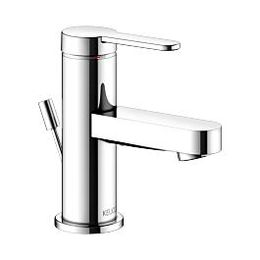KEUCO IXMO Flat Waschtisch-Einhebelmischer 59504013000 Ausladung 89mm, mit Ablaufgarnitur, verchromt