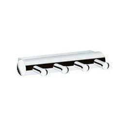 KEUCO Hakenleiste Plan 14913170000 Aluminium silber-eloxiert, mit 4 Haken