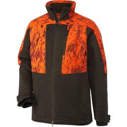 Parforce Active Dr&uuml;ckjagd-Funktionsjacke Oliv/Signaltarn (Gr&ouml;&szlig;e: S)