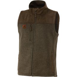 Parforce Essential Damen Fleeceweste Oliv (Gr&ouml;&szlig;e: L)