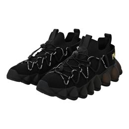 Plein Sport Low-Top Sneaker - Runner Sneaker The Bubble Gen.x.2 Tiger - Gr. 46 (EU) - in Schwarz - f&uuml;r Damen