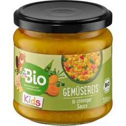 Menü Reis mit Gemüse, ab 3 Jahren dmBio