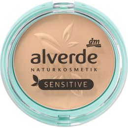 alverde Kompakt Puder Mattifying Sensitive 01 Light