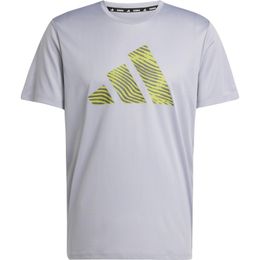 Adidas adi365 Funktionsshirt Herren - grau - Gr. L - Polyester
