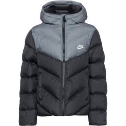 Nike Nsw Adp Colorblock Steppjacke Kinder - schwarz - Gr. 146/152