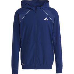 Adidas Tech Hoodie Herren - blau - Gr. L