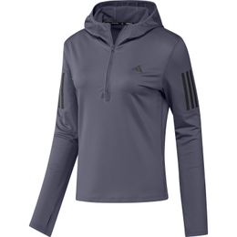 Adidas Own The Run Funktionsshirt Damen - lila - Gr. L - Polyester/Elastan