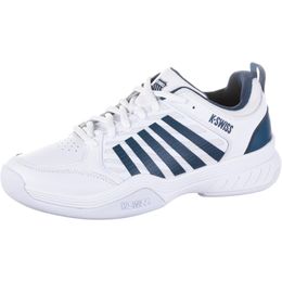 K-Swiss Court Express 2 Carpet Tennisschuhe Herren - wei&szlig; - Gr. 44 - Leder
