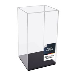 HMF 46812 Acryl Vitrine / Schaukasten f&uuml;r Modellautos, Figuren, 20 x 20 x 38 cm, Transparent