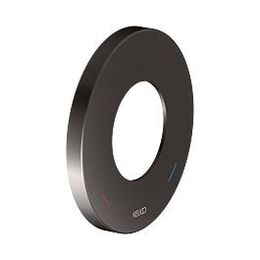 KEUCO IXMO Wandrosette 59551350091 rund, Übergröße, für Einhebelmischer Unterputz, Ø 10,5 cm, Titanschwarz gebürstet