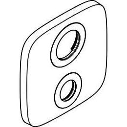 Hansgrohe Rosette 155 x 155 mm Ecostat E 1 92388000 Verbraucher chrom