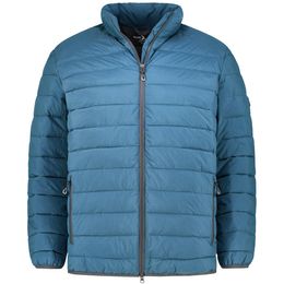 Große Größen Blue Wave Steppjacke "Maximilian", wasser- und windabweisend Farbe blau Größe: 5XL