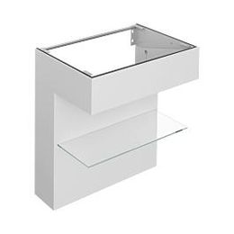 KEUCO Edition 11 Art Waschtischunterschrank 32510550801 80x87x49cm, mit Ablage, Innenbeleuchtung, Lack seidenmatt, manhattan