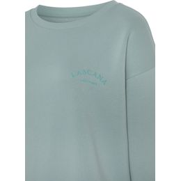 Lascana Damen Sweatshirt, anthrazit, Gr&ouml;&szlig;e 40/42