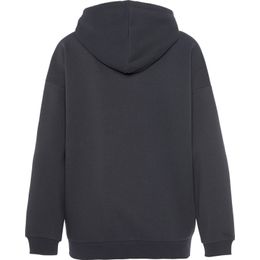 Lascana Damen Kapuzensweatjacke, anthrazit, Gr&ouml;&szlig;e 36/38