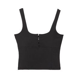 Pull&Bear Pull&bear Top Damen Gr&ouml;&szlig;e XL schwarz