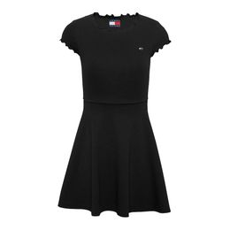 Tommy Jeans Kleid Damen Größe 36 schwarz Winterkleid