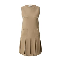 EDITED Stickkleid 'Amani' Damen Gr&ouml;&szlig;e 38 beige / braun Winterkleid