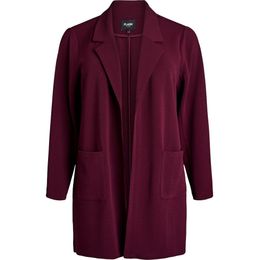 Flash by Zizzi Blazer 'Flding' Damen Gr&ouml;&szlig;e 58/60 weinrot