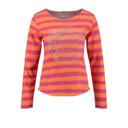 Key Largo Shirt 'Happiness' Damen Gr&ouml;&szlig;e XXL orange / pink